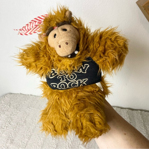 Vintage | Toys | Vintage 988 Alf Born To Rock Alien Productions Plush ...